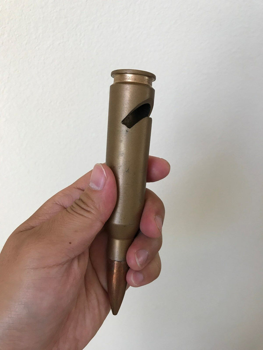 50 Caliber BMG Real Brass Bullet Bottle Opener Military Machine Gun Ca ...